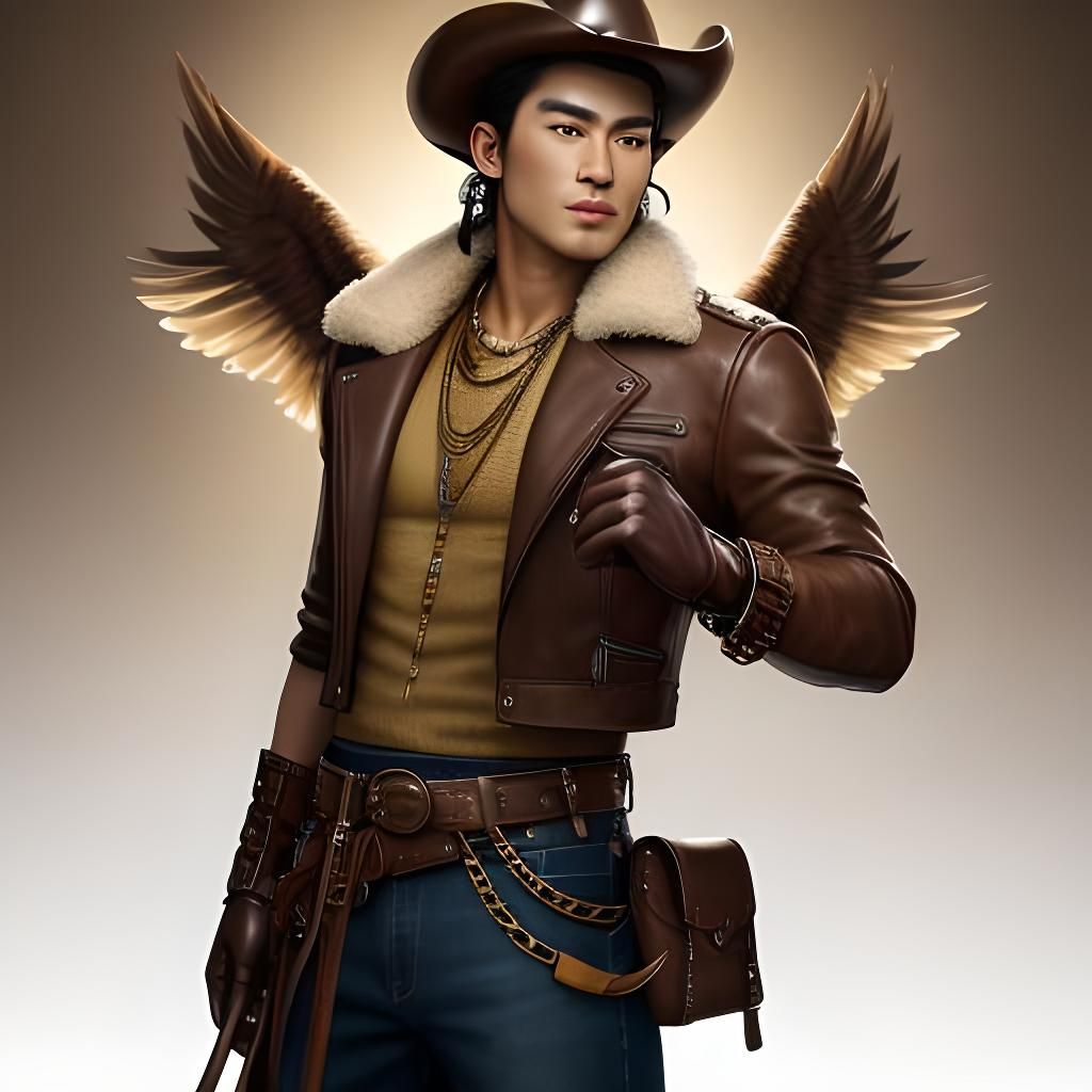 Cowboy Swag - AI Generated Artwork - NightCafe Creator