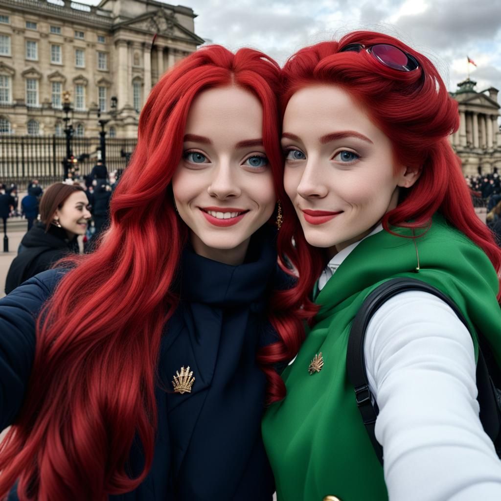 Mera and Ariel’s UK Holiday - AI Generated Artwork - NightCafe Creator