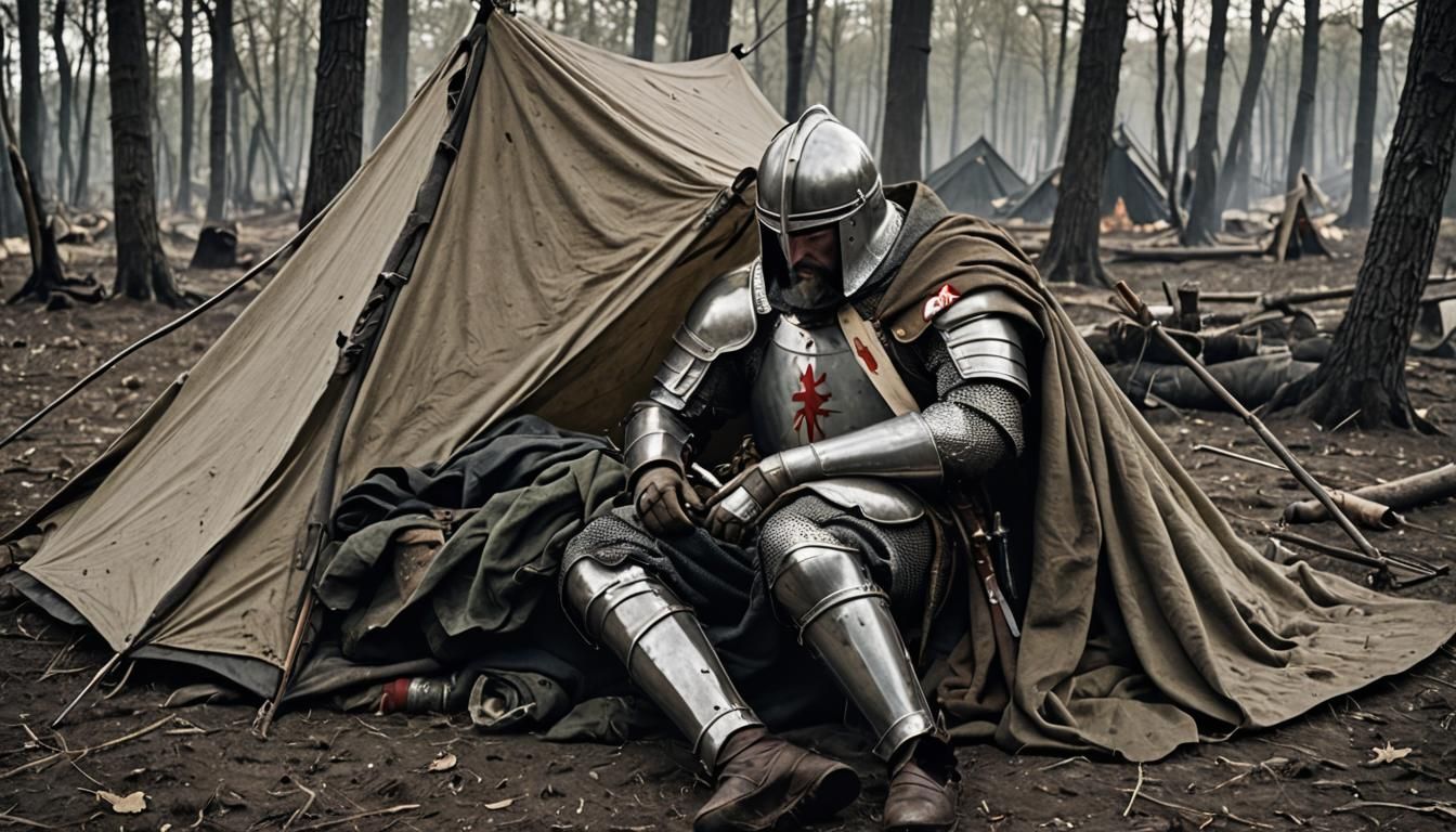 The knight's rest - AI Generated Artwork - NightCafe Creator