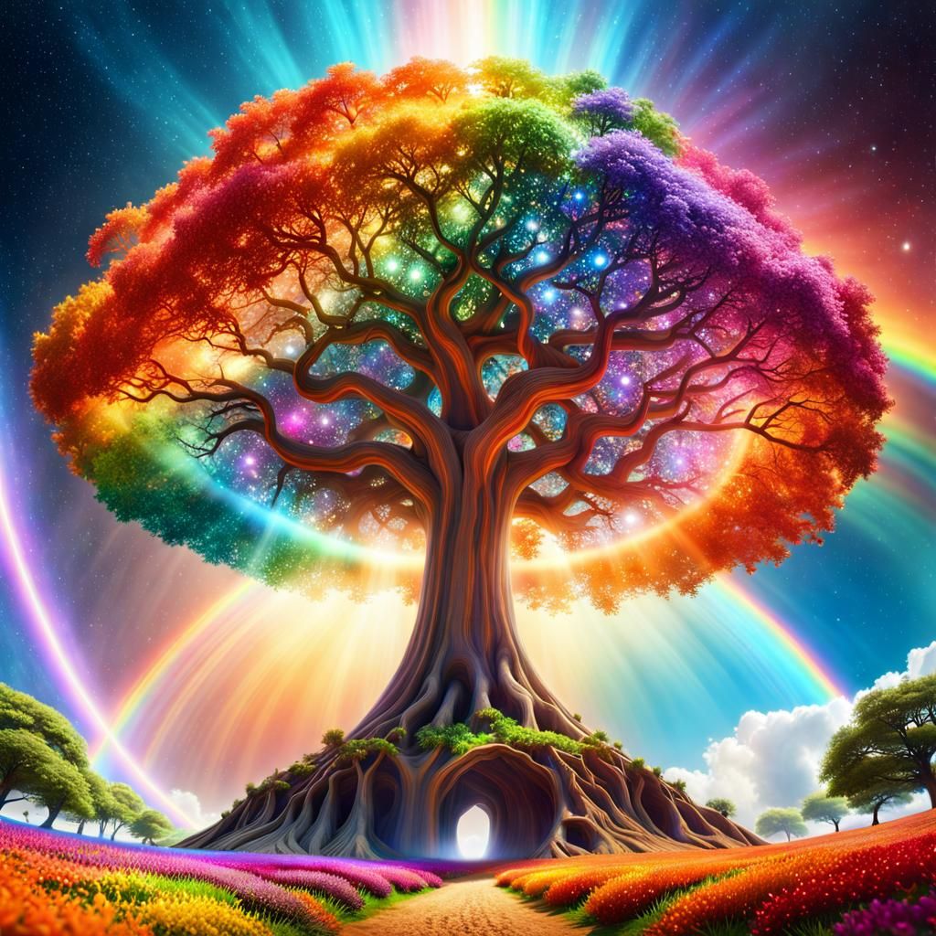 The Tree Of Life... - AI Generated Artwork - NightCafe Creator
