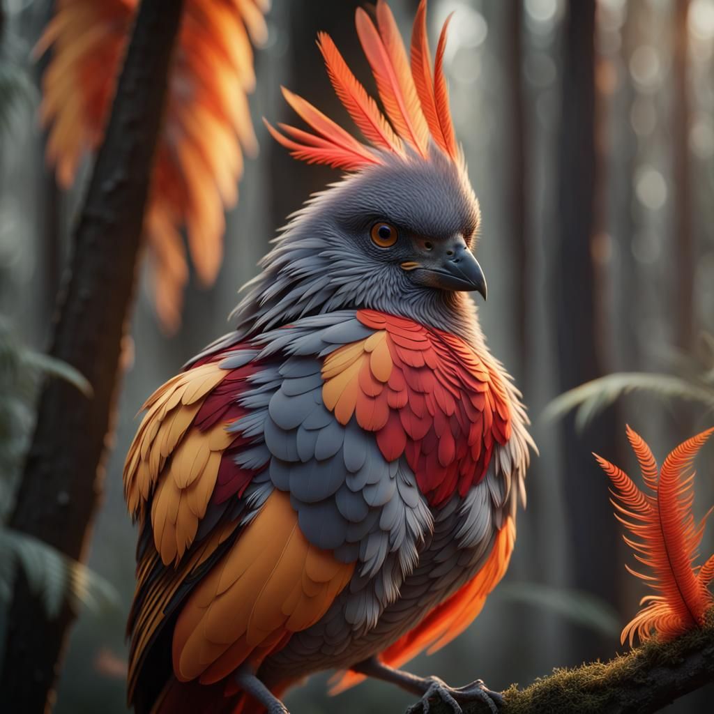 I'm an unusual bird - AI Generated Artwork - NightCafe Creator