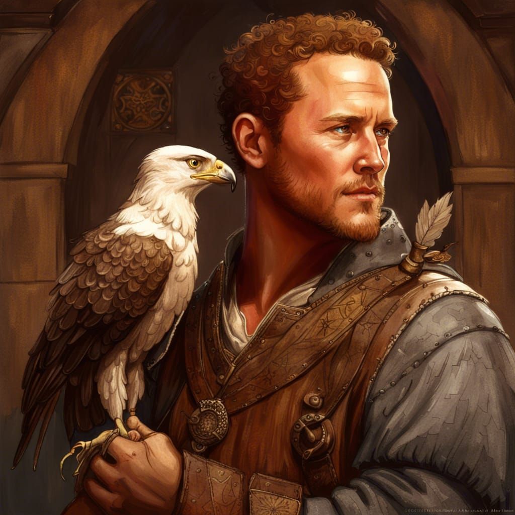 Medieval Falconer - AI Generated Artwork - NightCafe Creator