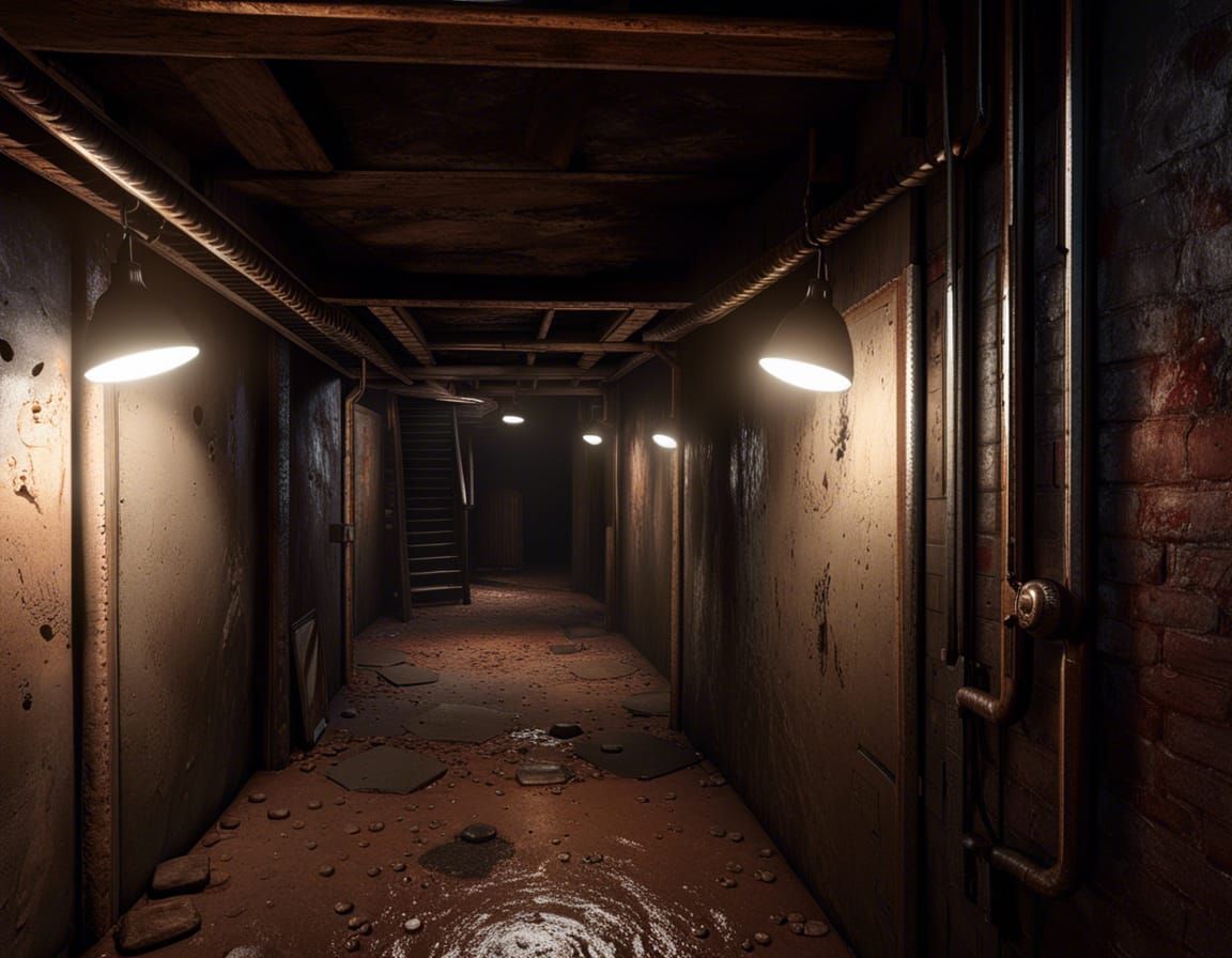 Basement - AI Generated Artwork - NightCafe Creator