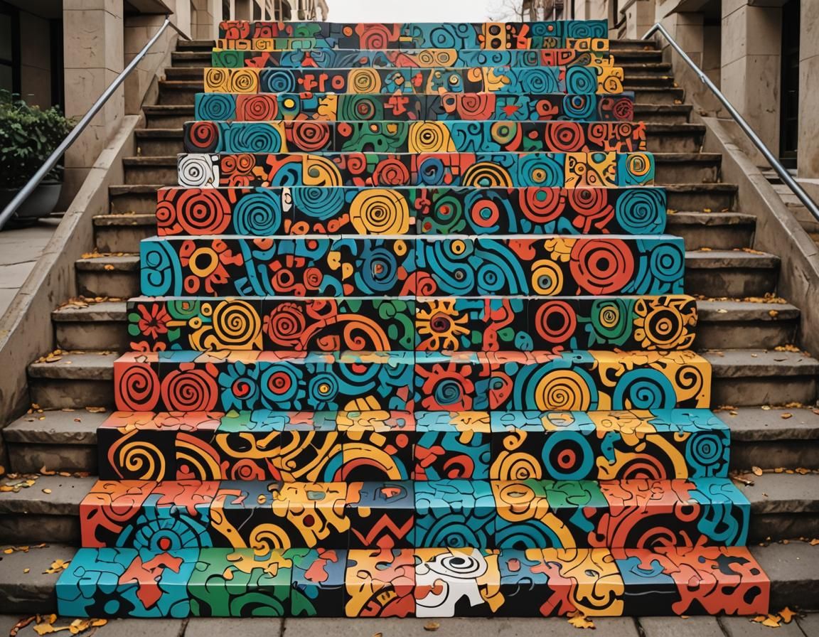 Steps - AI Generated Artwork - NightCafe Creator