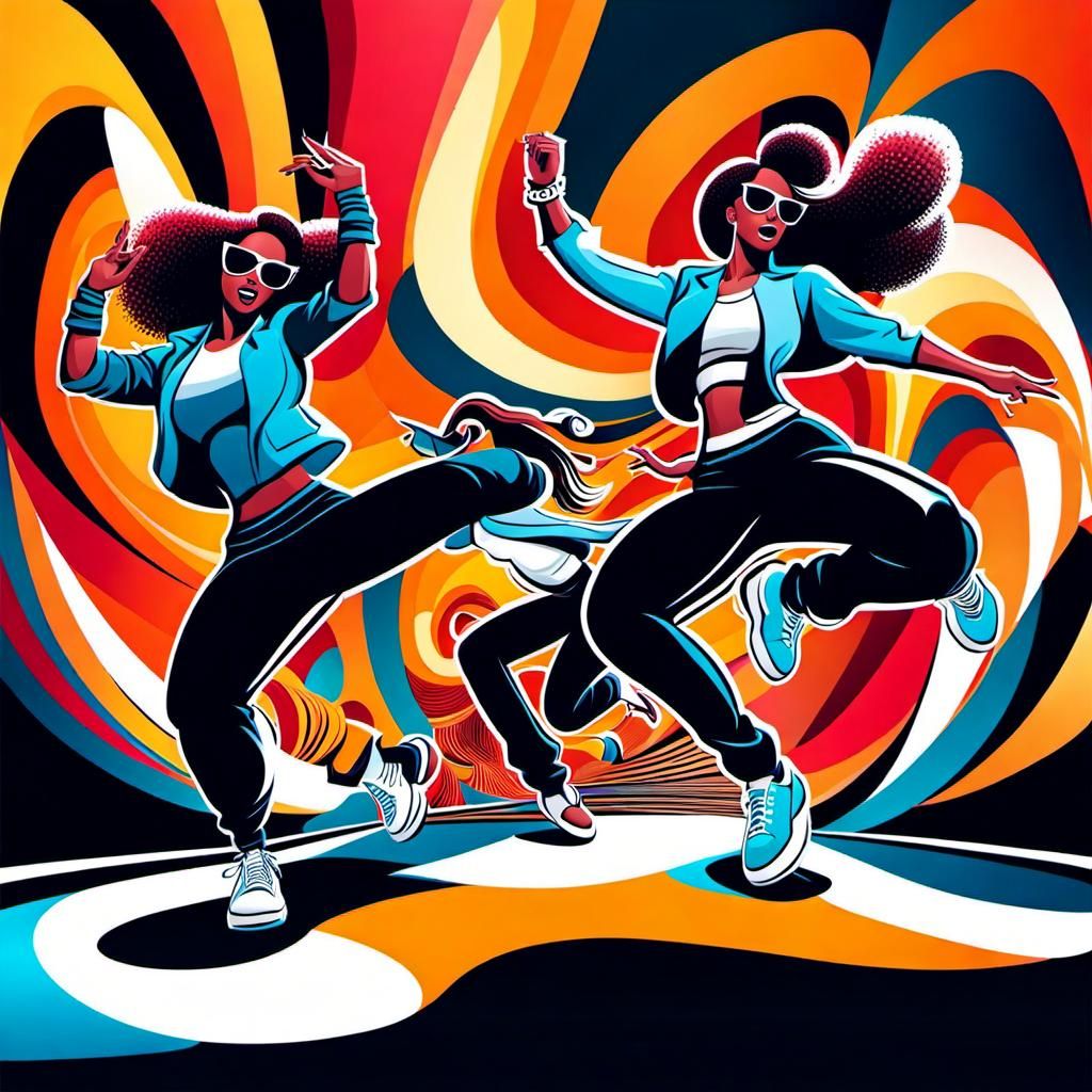 In da zone! - AI Generated Artwork - NightCafe Creator