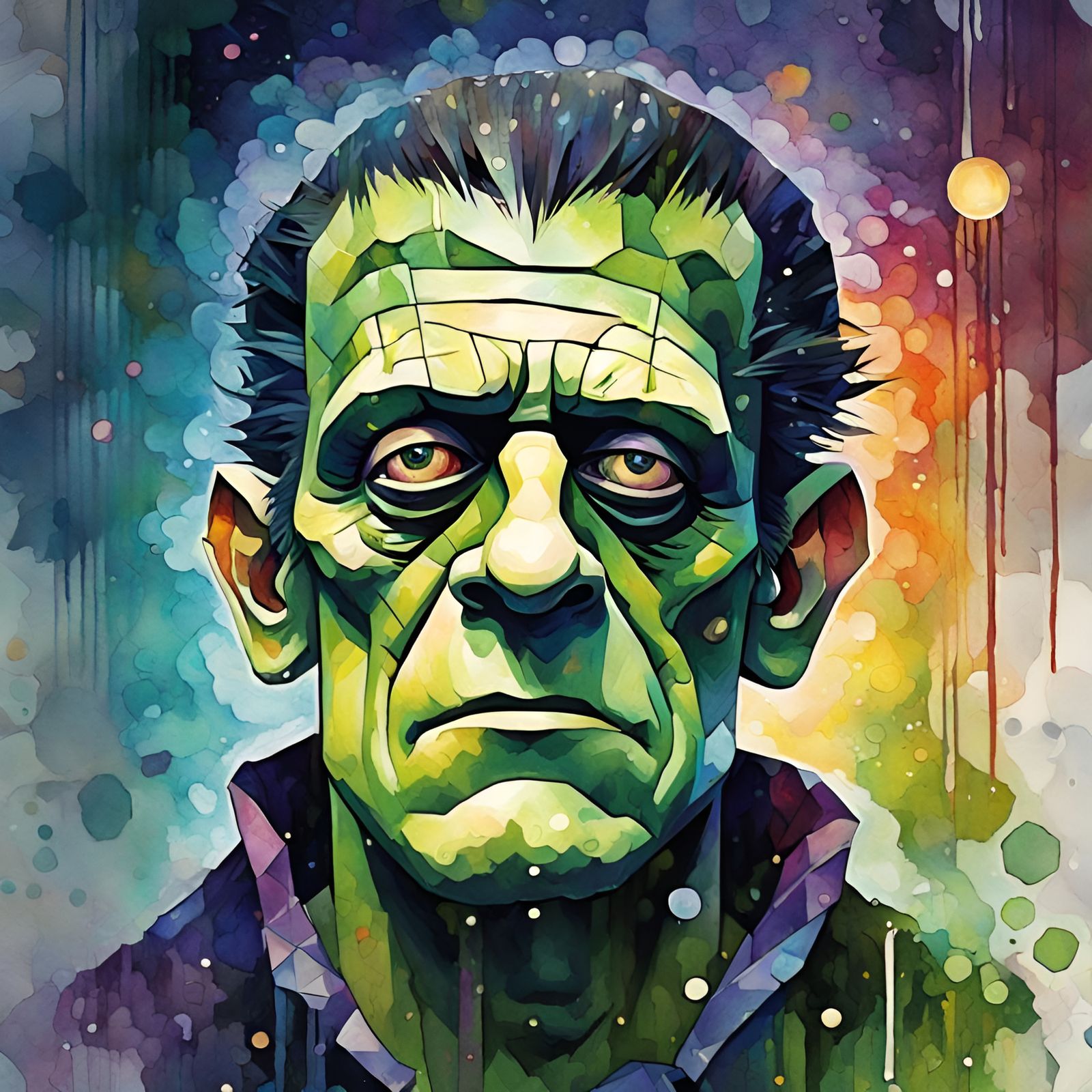 Frankenstein - AI Generated Artwork - NightCafe Creator