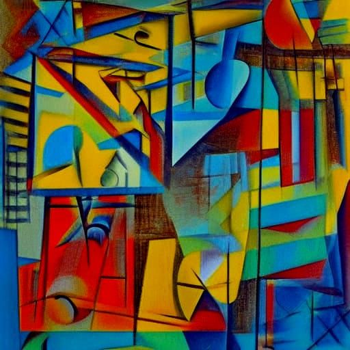 The Art Of War #3 - Cubist Masterpiece of Chess Strategy