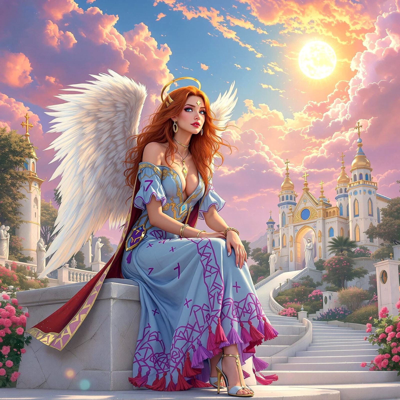 Lusia - Goddess Angel in Heaven