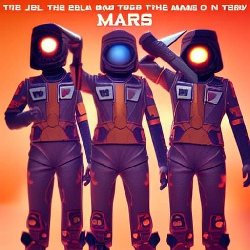 Join the Mars Army - AI Generated Artwork - NightCafe Creator