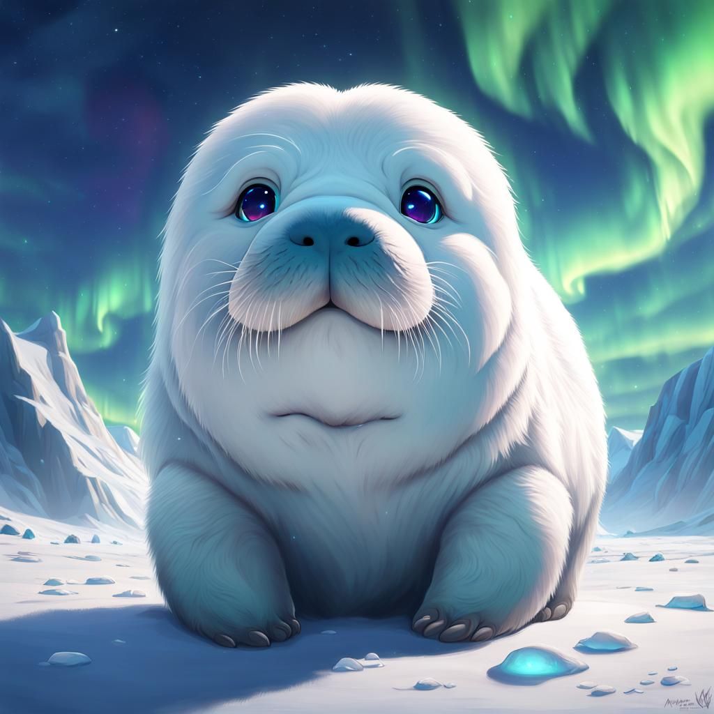 Little walrus - AI Generated Artwork - NightCafe Creator