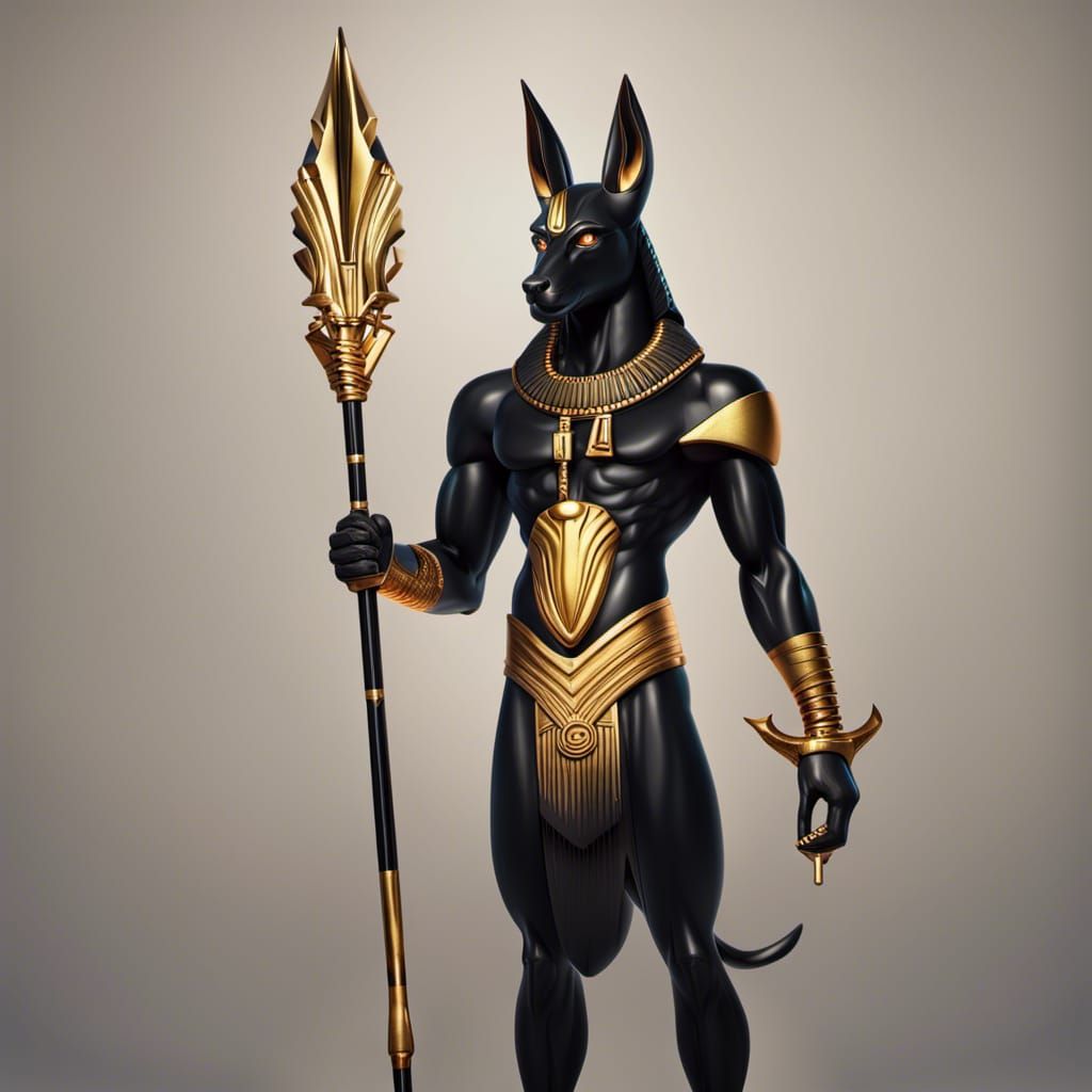 Anubis - AI Generated Artwork - NightCafe Creator