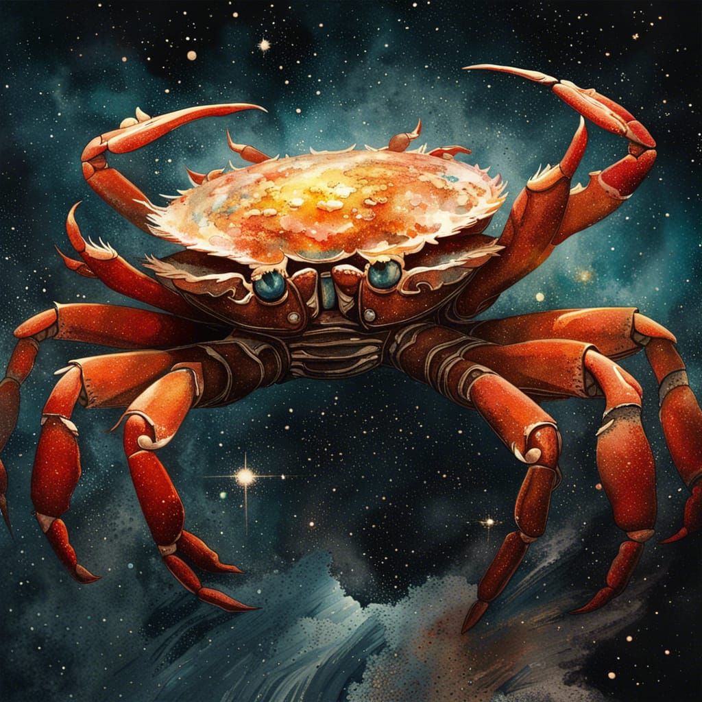 The Great Space Crab - AI Generated Artwork - NightCafe Creator
