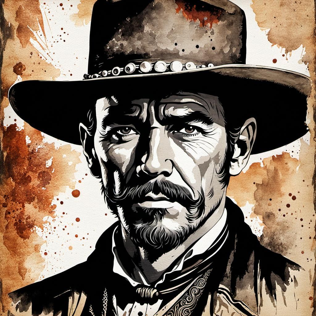 outlaw gunslinger . - AI Generated Artwork - NightCafe Creator