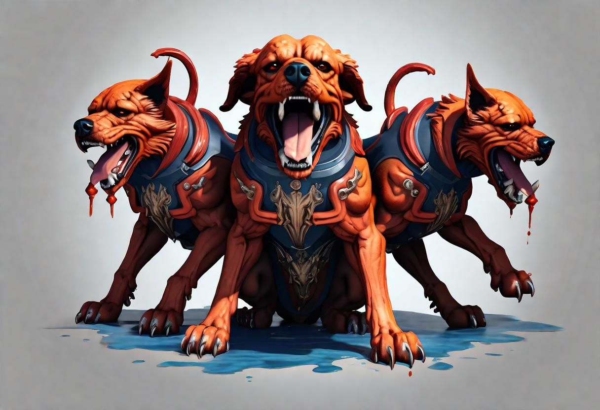 Blood hounds - AI Generated Artwork - NightCafe Creator