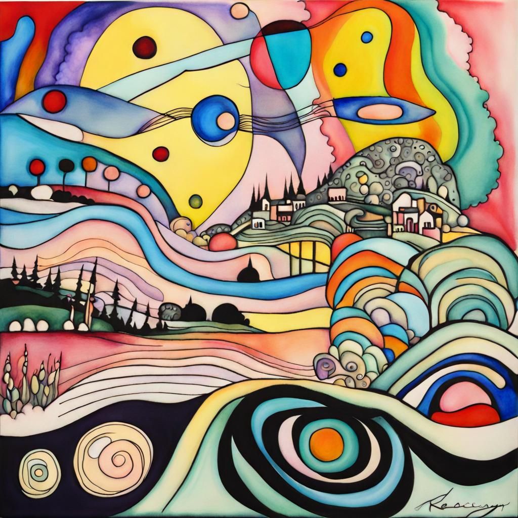 Landscapes - 6 - AI Generated Artwork - NightCafe Creator