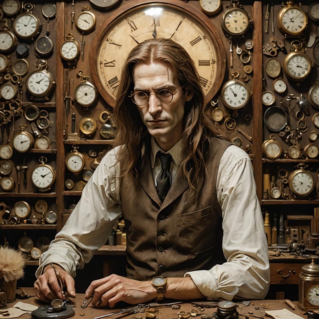 The Watchmaker - AI Generated Artwork - NightCafe Creator