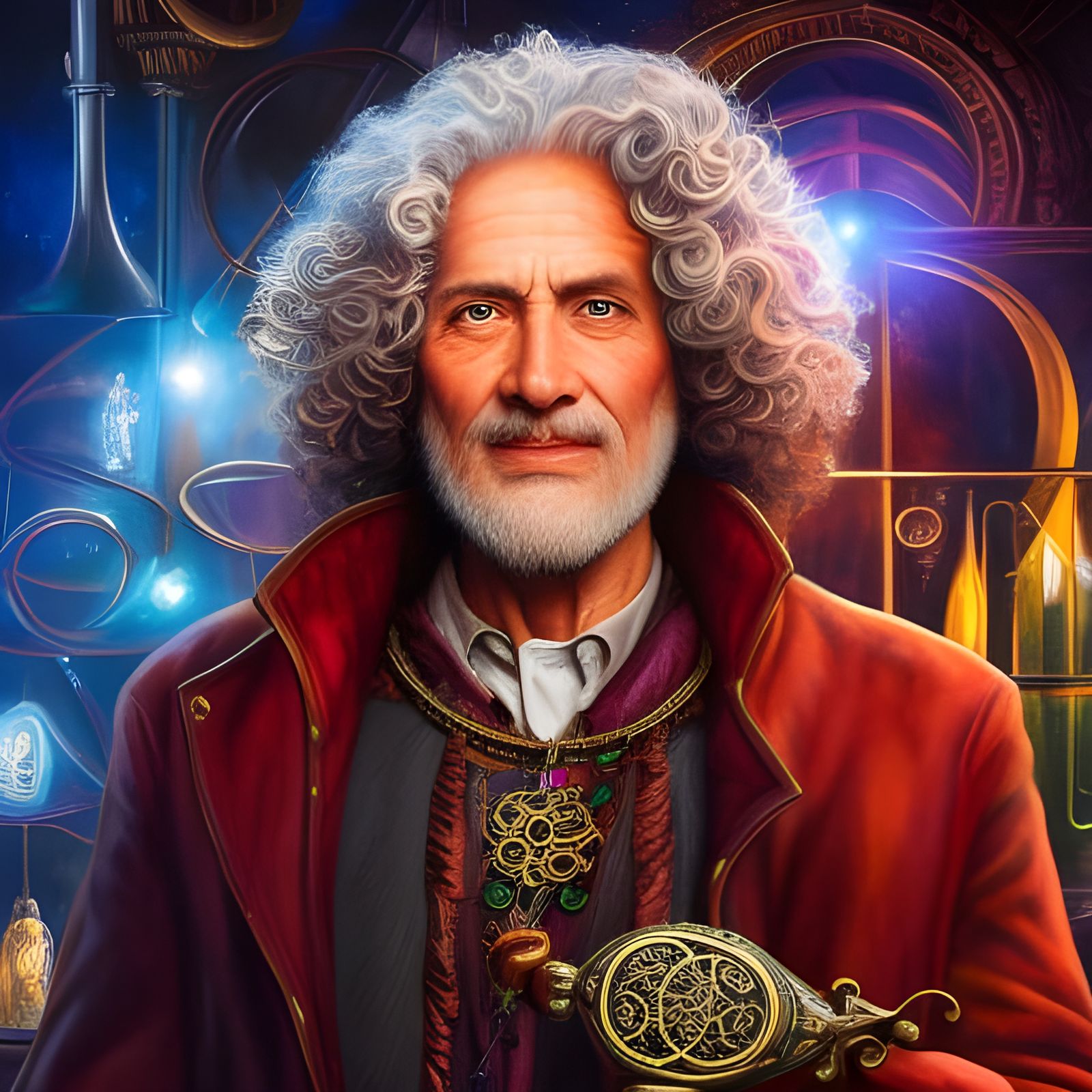 Magitech engineer - AI Generated Artwork - NightCafe Creator