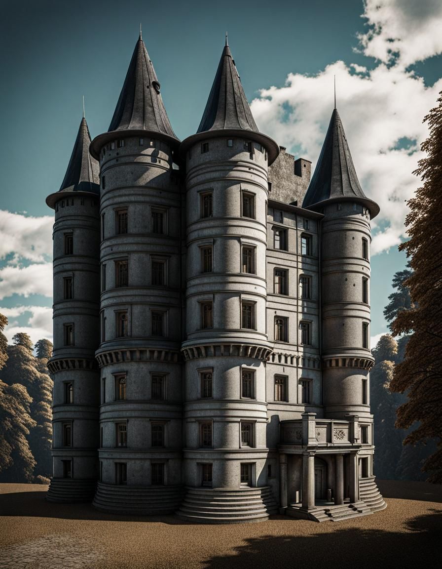 Castle - AI Generated Artwork - NightCafe Creator