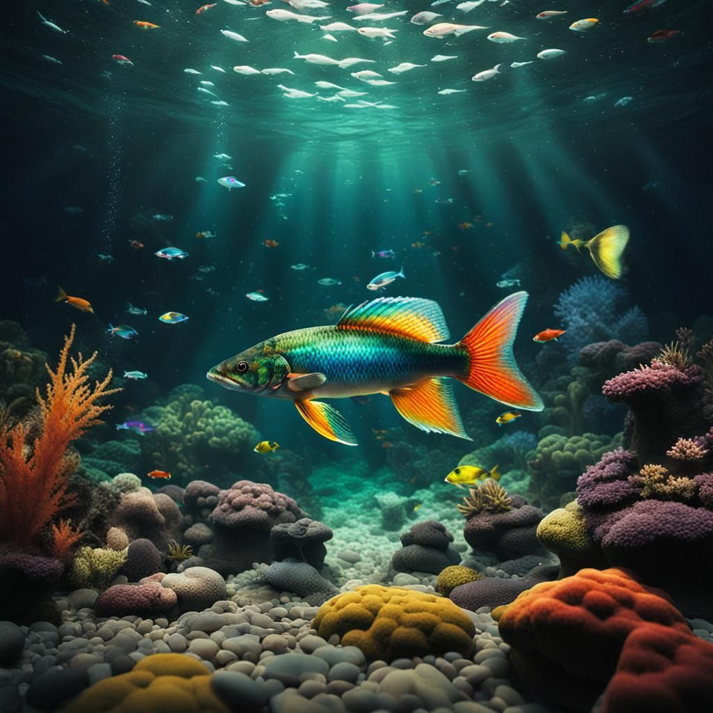 Fish - AI Generated Artwork - NightCafe Creator