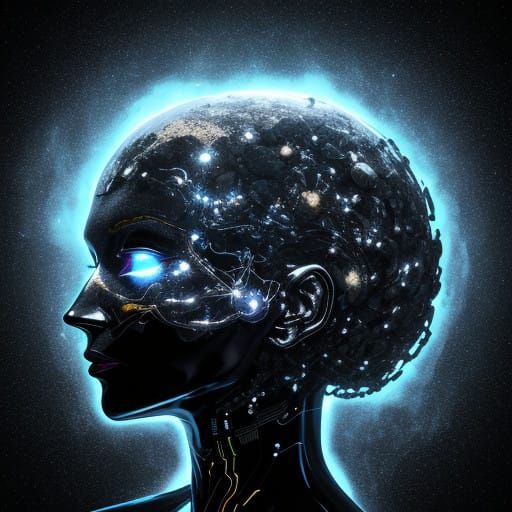 Surreal Machines Rise from Polished Metal in Hyper... - AI Art