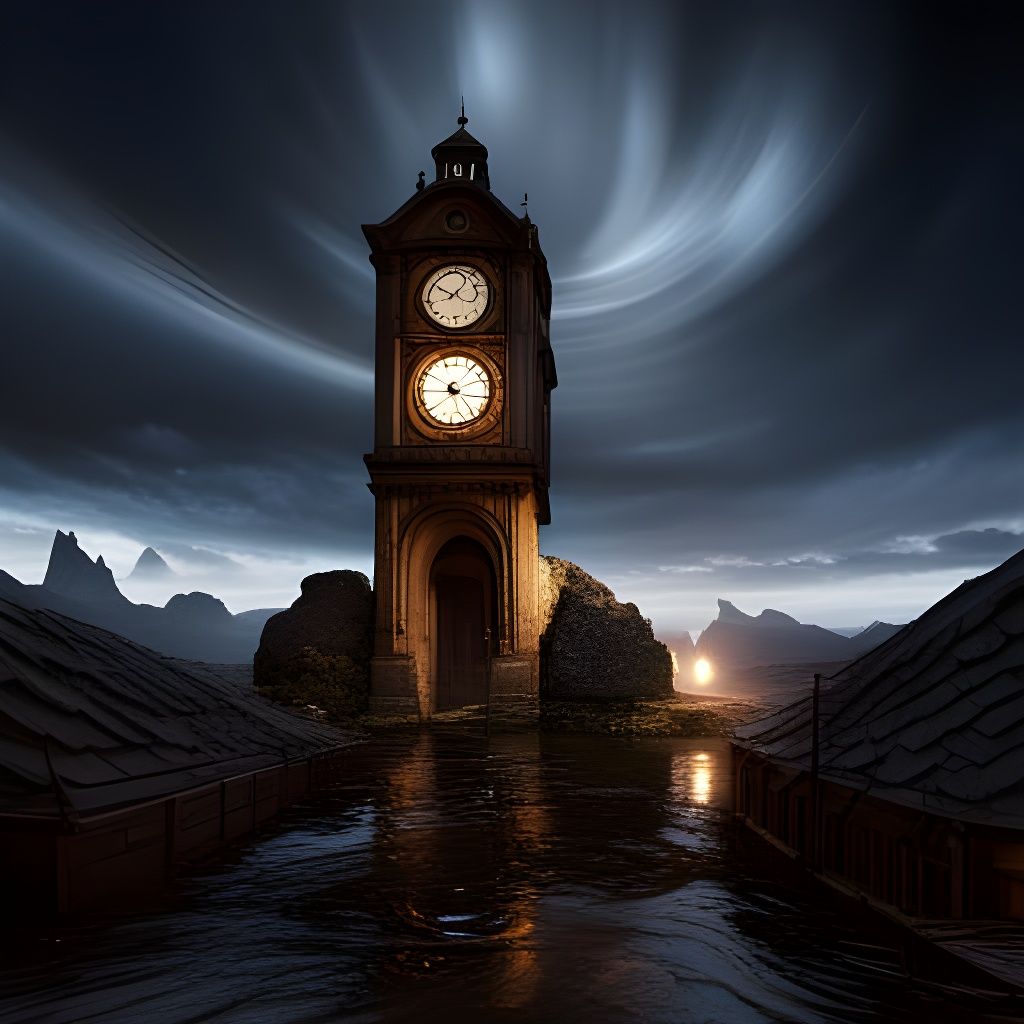 Clocktower - AI Generated Artwork - NightCafe Creator