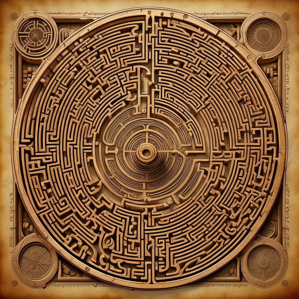 Welcome to the Labyrinth. - AI Generated Artwork - NightCafe Creator