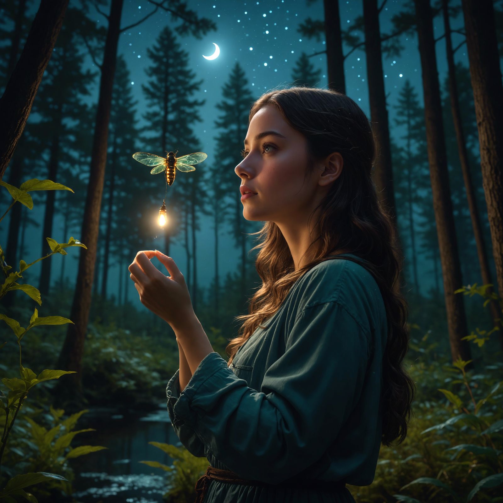 Natural Beauty Light. - AI Generated Artwork - NightCafe Creator