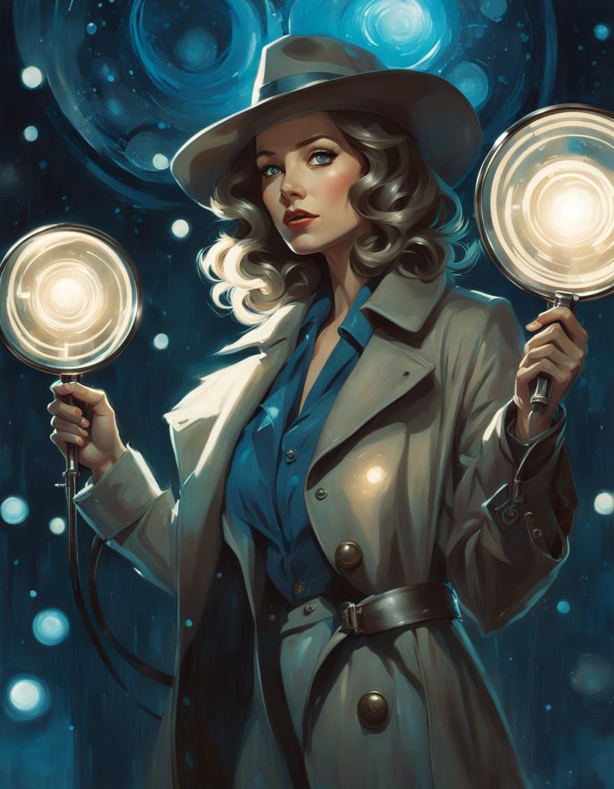 Powerful Detective - AI Generated Artwork - NightCafe Creator