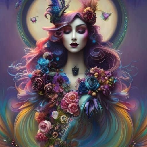 Fancy woman - AI Generated Artwork - NightCafe Creator