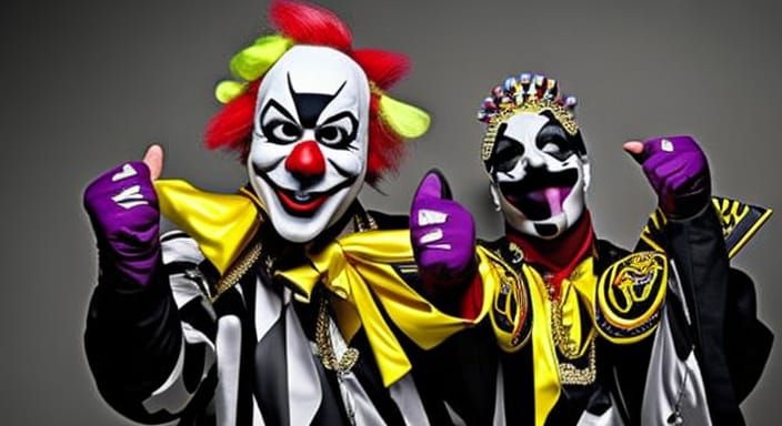 Photograph portrait of Insane Clown Possie Mc Donald's - AI Generated ...