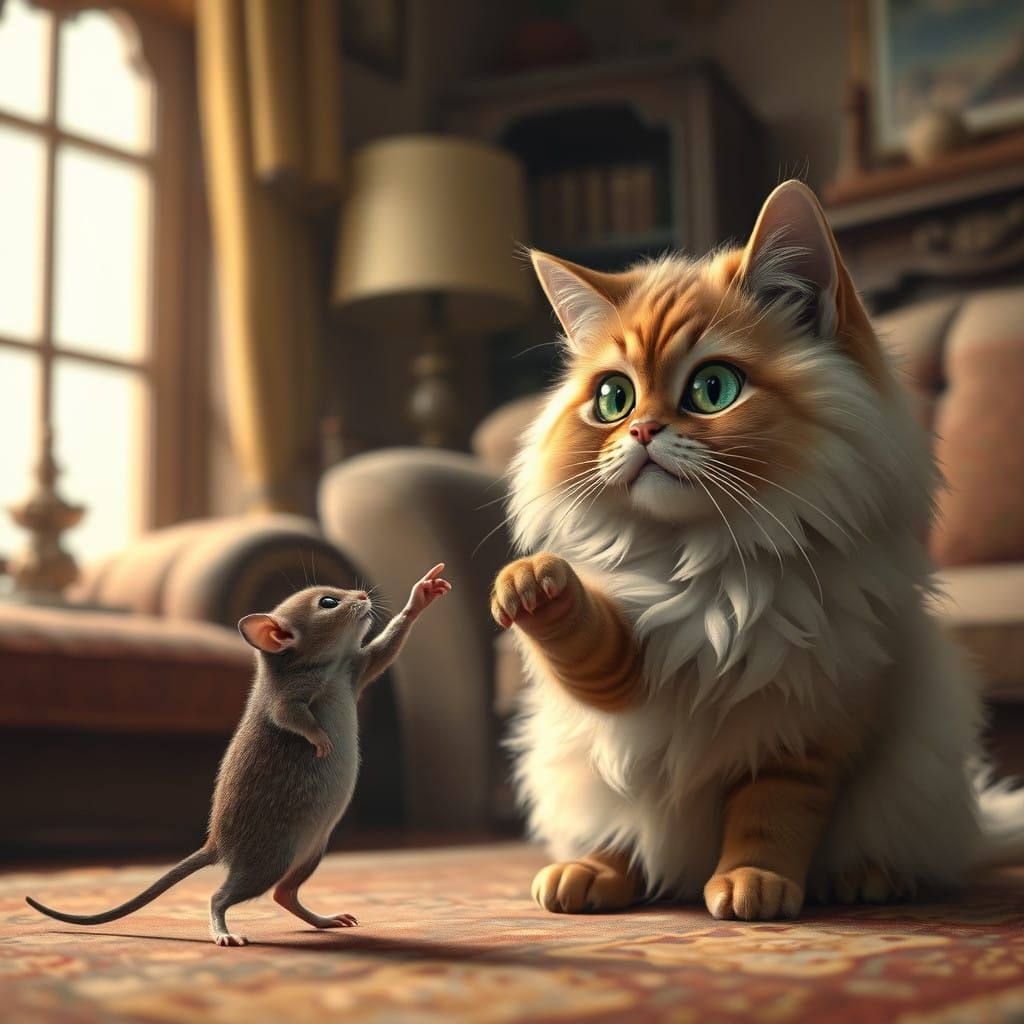 It was then the great ‘Mouse-ini’ realised, the hypnotic technique he ...