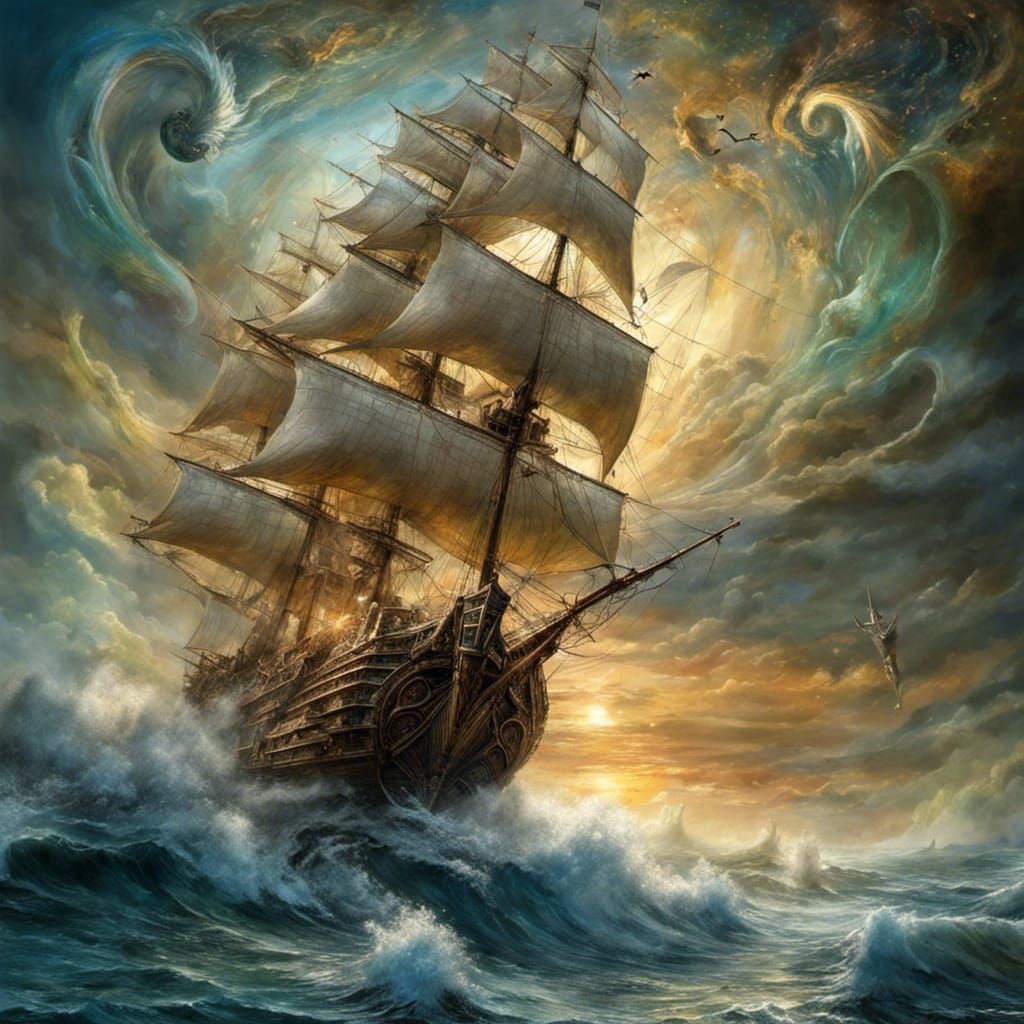 Tempest - AI Generated Artwork - NightCafe Creator