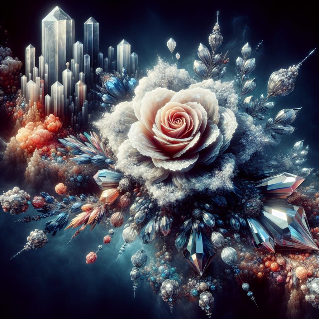 Rose - AI Generated Artwork - NightCafe Creator