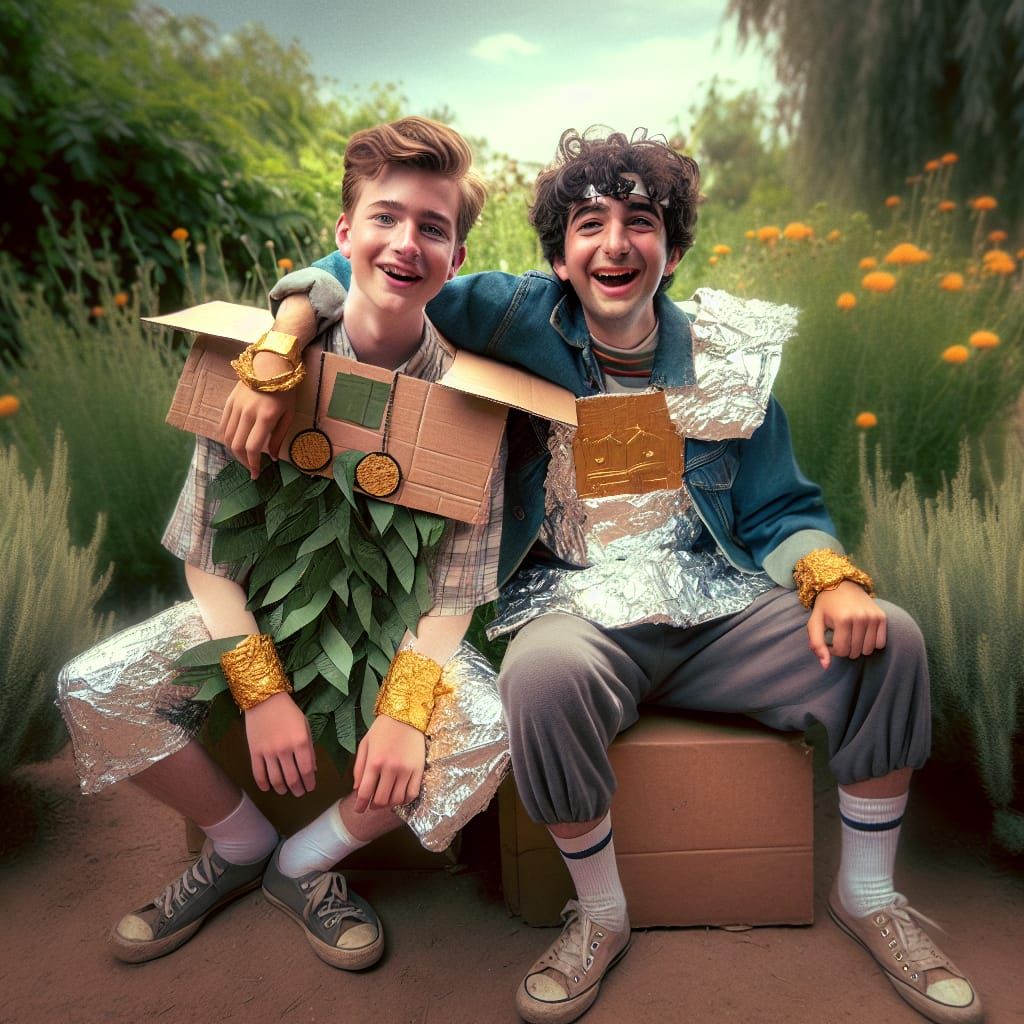 Funny dudes - AI Generated Artwork - NightCafe Creator