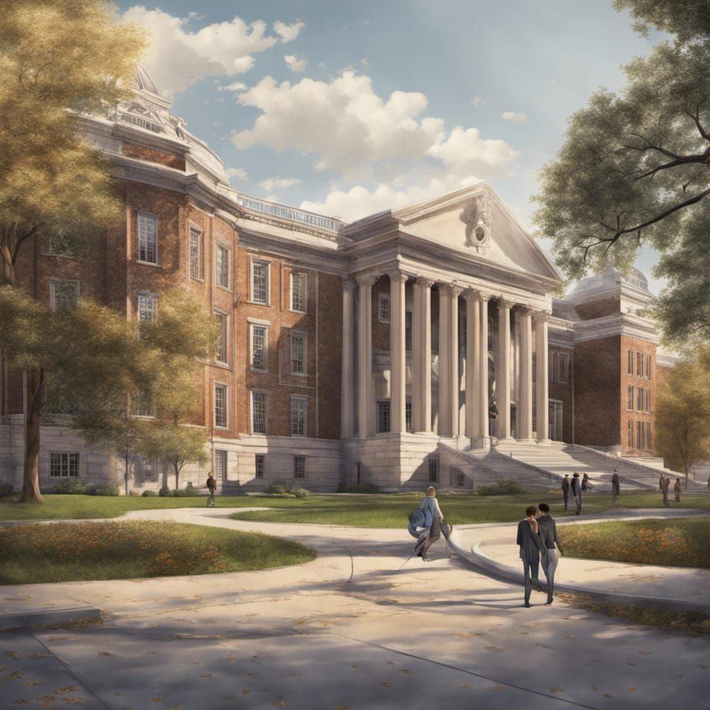 American University (Modern Age) - AI Generated Artwork - NightCafe Creator