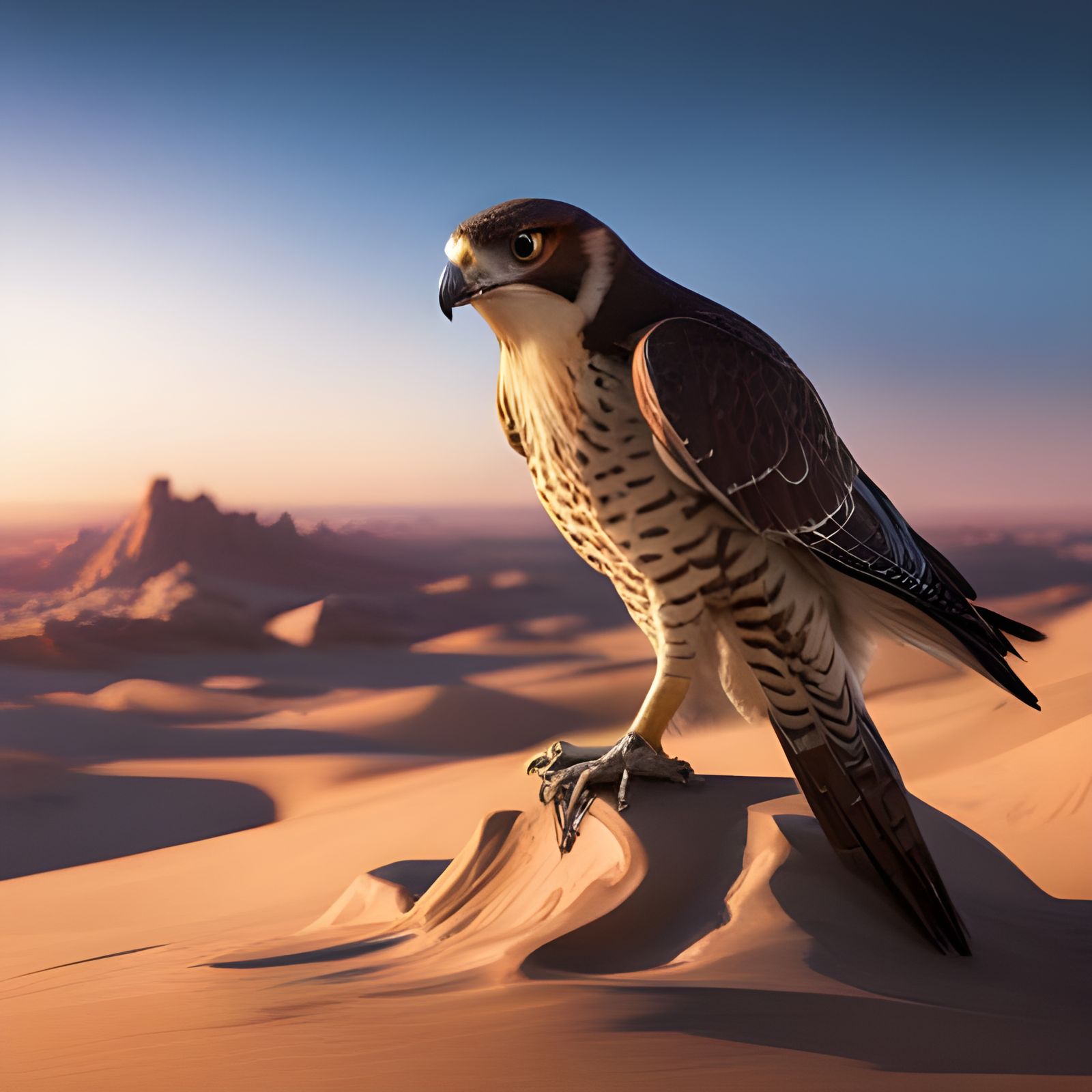 peregrine falcon - AI Generated Artwork - NightCafe Creator