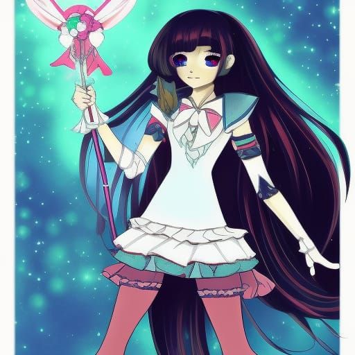 Politics Magical Girls : Obama - AI Generated Artwork - NightCafe Creator