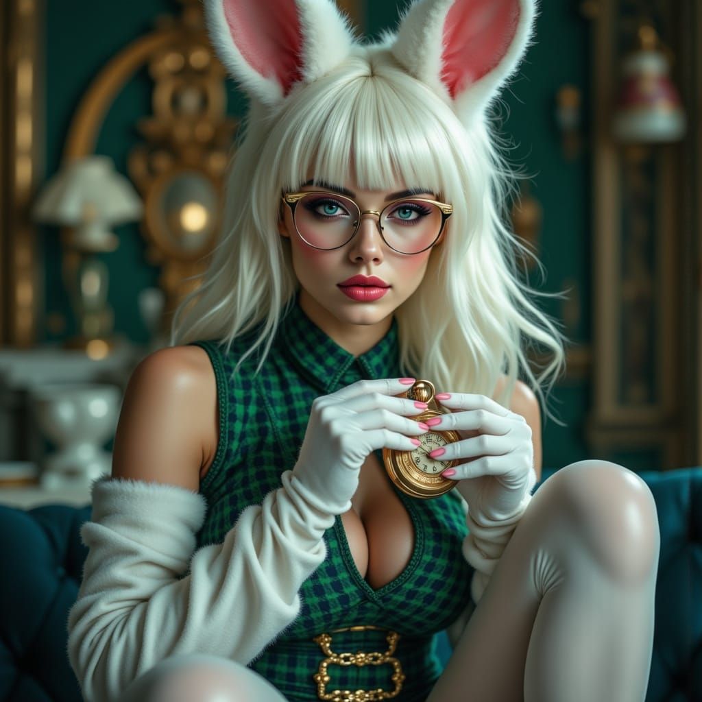 The White Rabbit - The White Rabbit Pin-Up Goddess