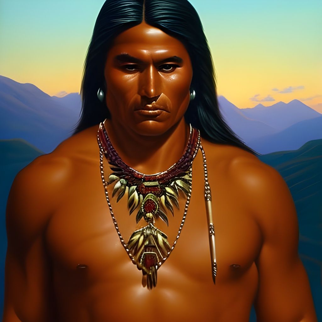 Native American Heritage 23119-018 - AI Generated Artwork - NightCafe Creator