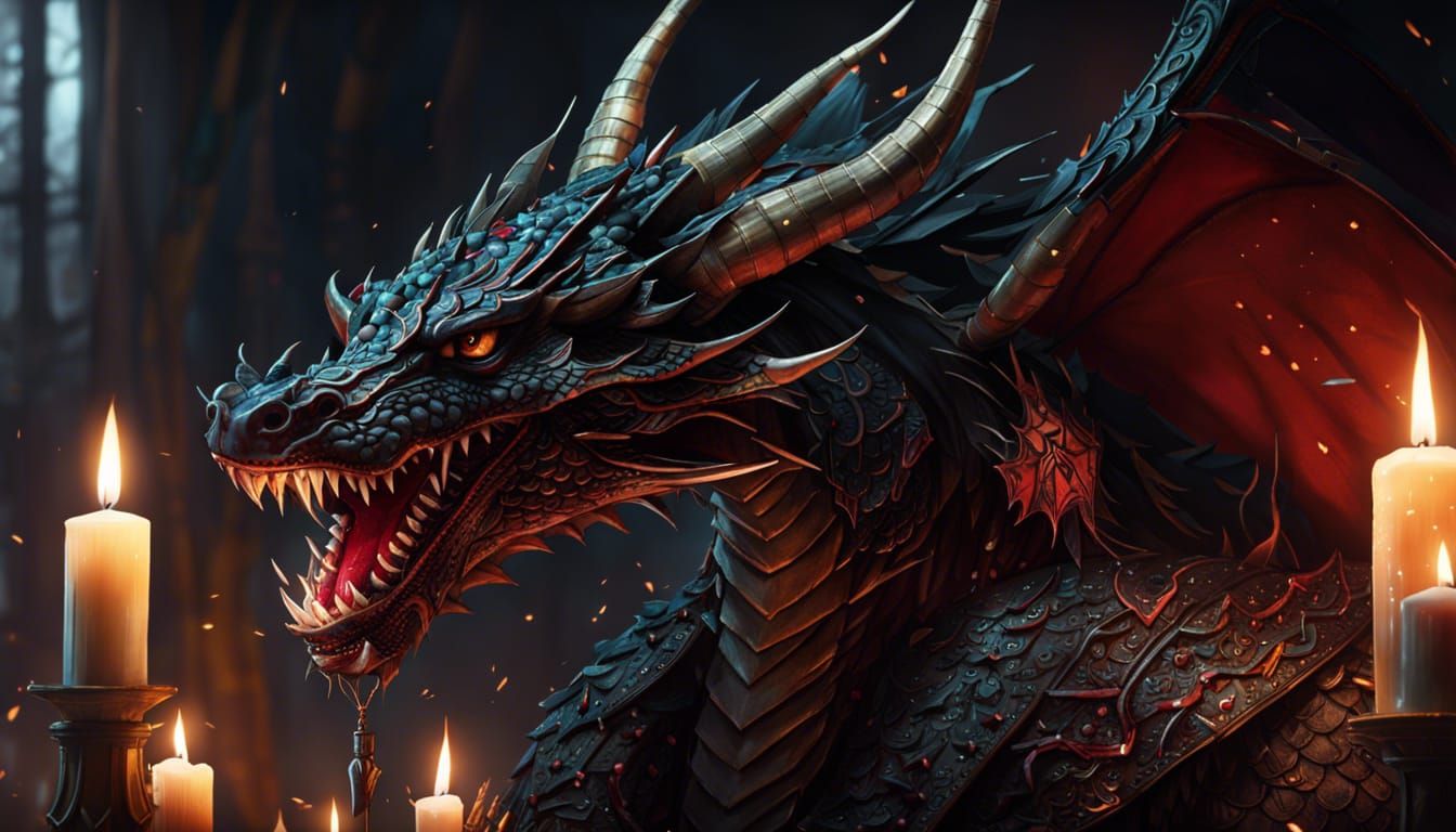 Dragon - AI Generated Artwork - NightCafe Creator