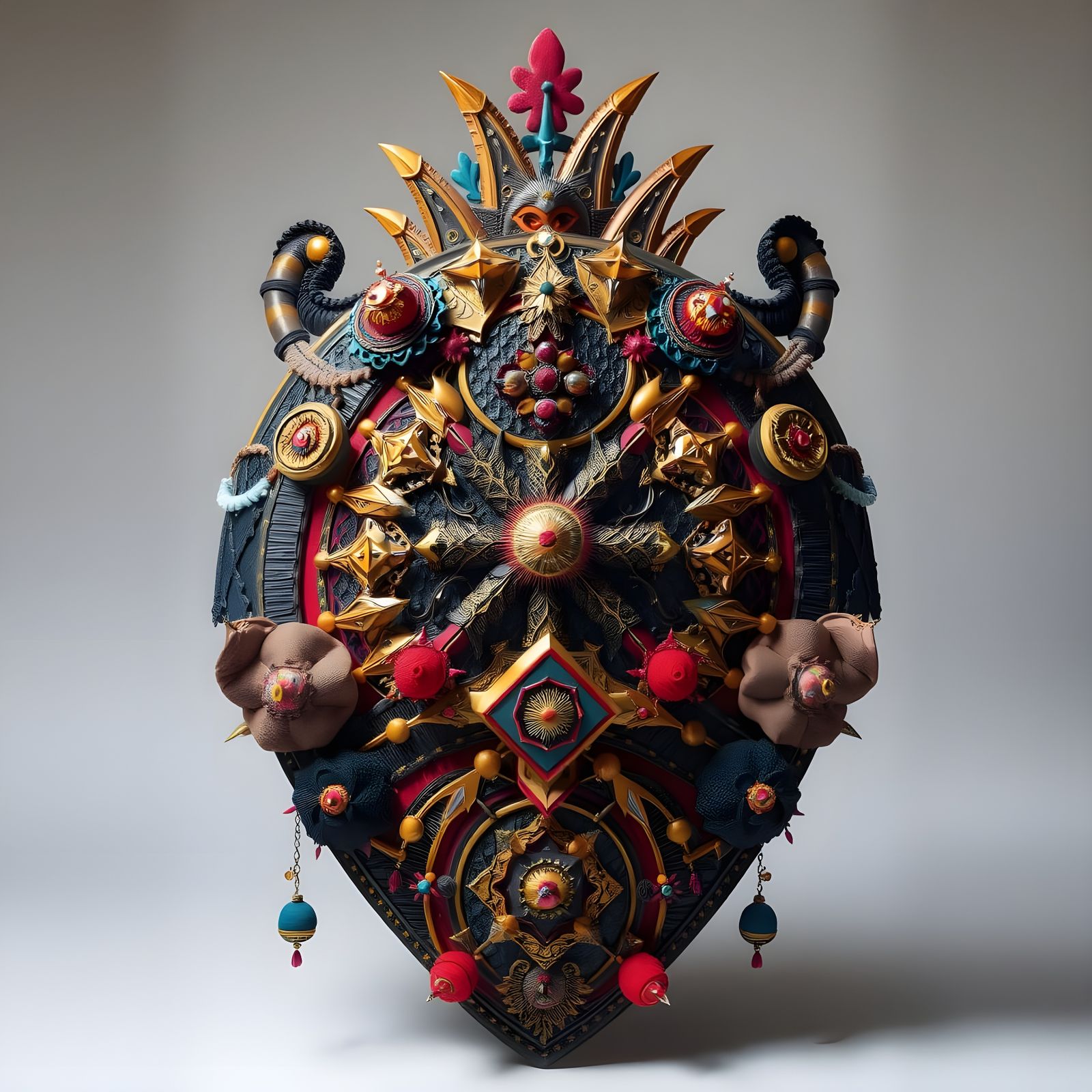 Shield (decorated museum piece) - Shield (decorated museum p...