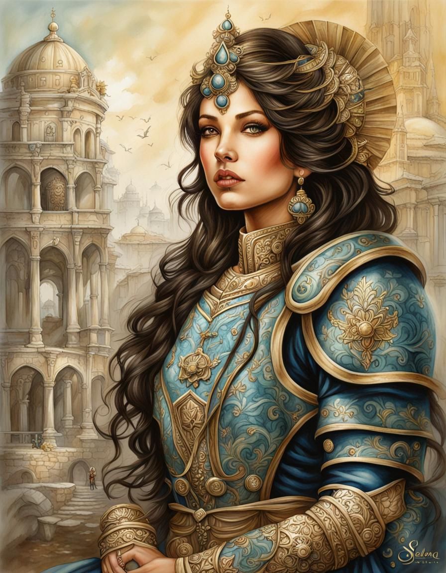 Regal Portrait - AI Generated Artwork - NightCafe Creator