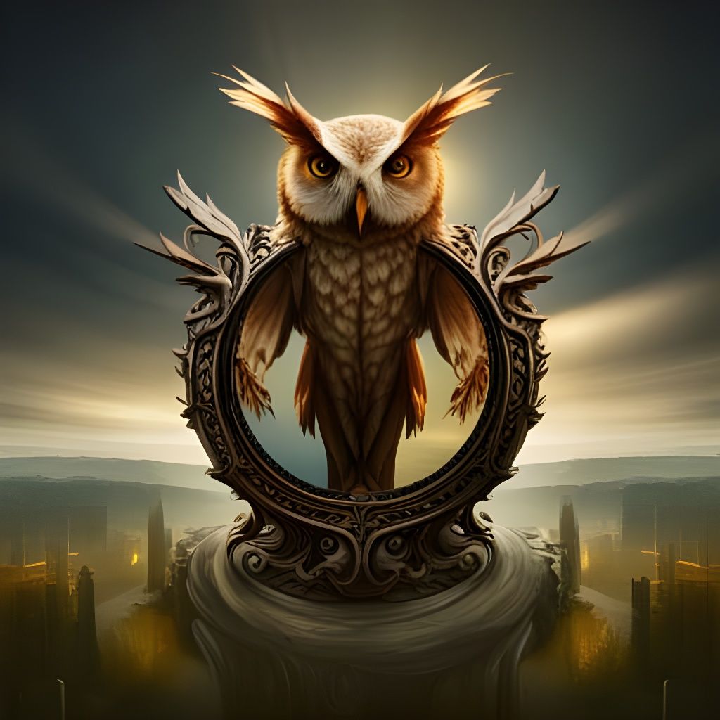 owl monument - AI Generated Artwork - NightCafe Creator