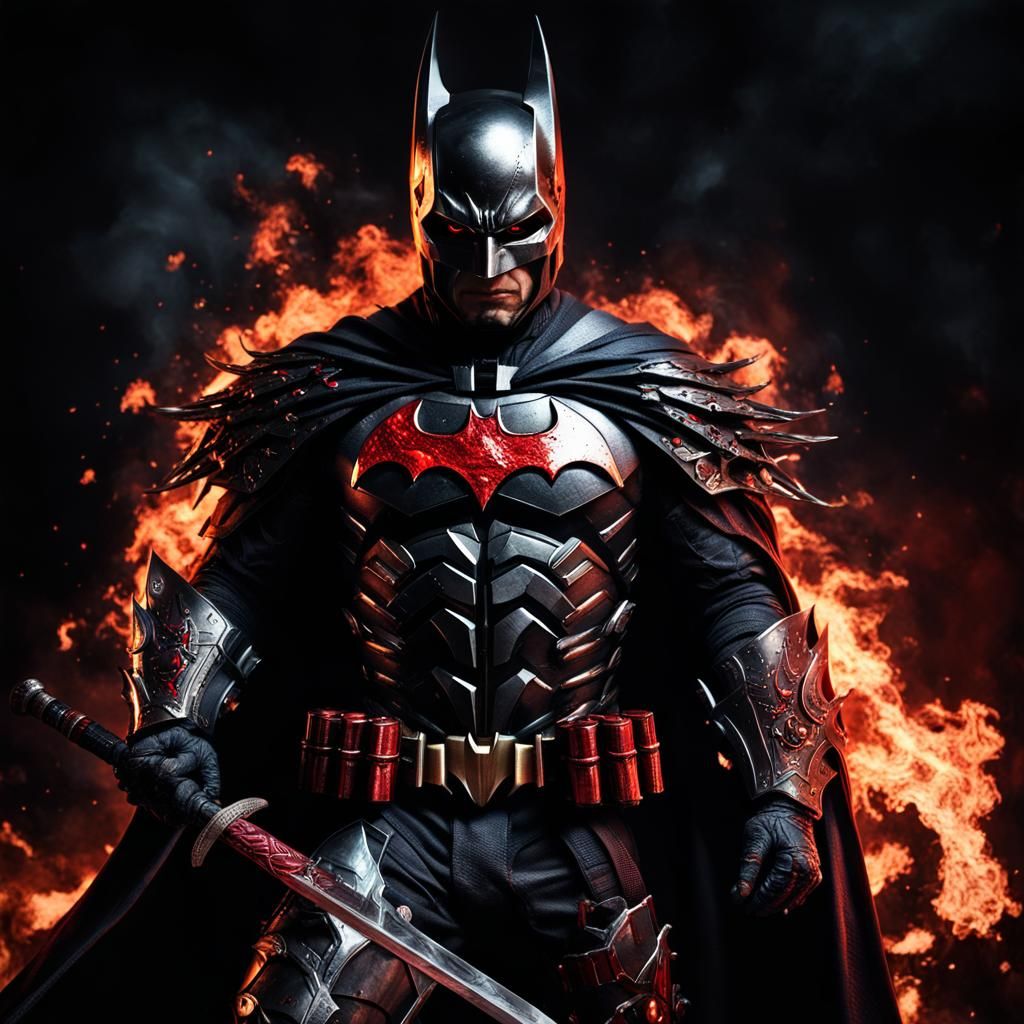 Batman Azrael - AI Generated Artwork - NightCafe Creator