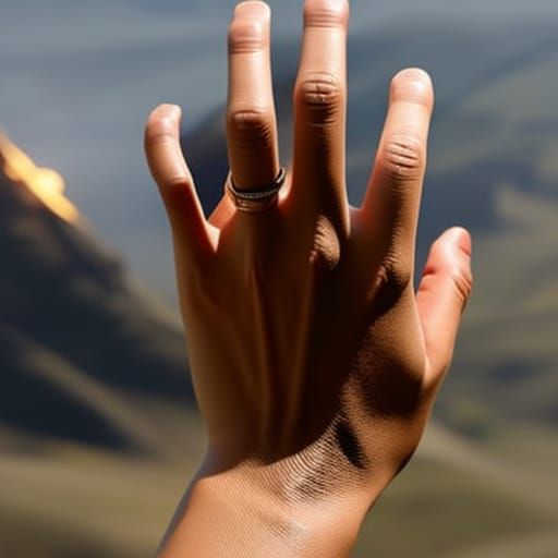 Hand as realistic as I can get it - AI Generated Artwork - NightCafe ...