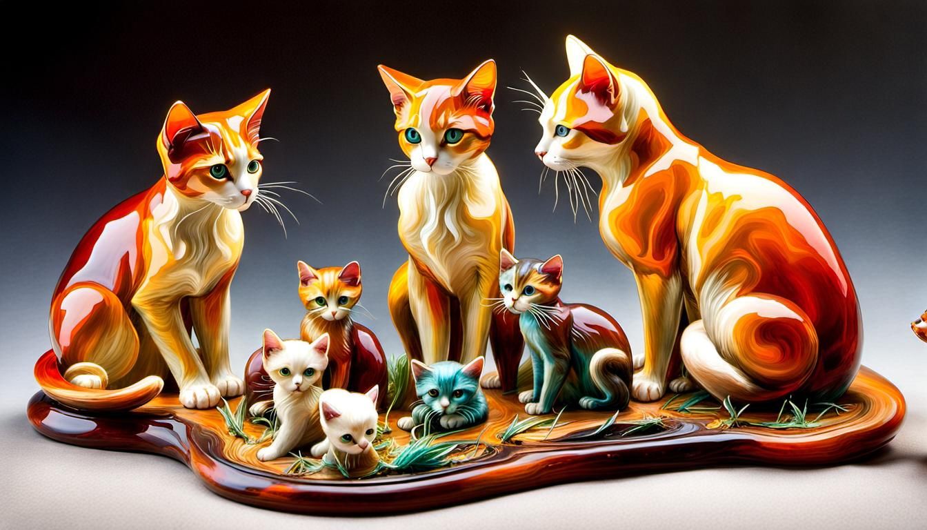 Glass Art - AI Generated Artwork - NightCafe Creator