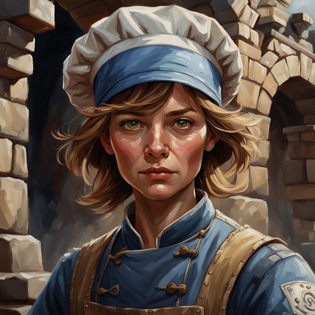 DnD Chef Woman - AI Generated Artwork - NightCafe Creator