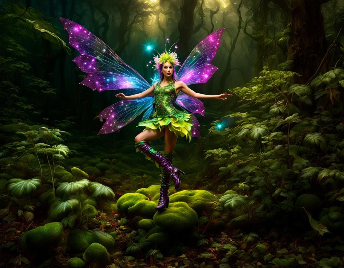 Combat Fairies - Passiflora Edulis - AI Generated Artwork - NightCafe ...