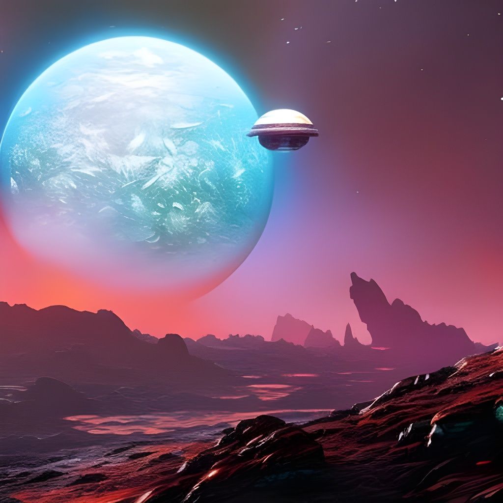 alien world (D) - AI Generated Artwork - NightCafe Creator