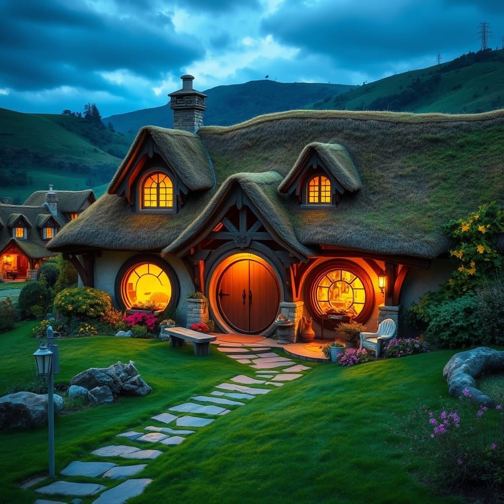 Hobbitsehouse - Whimsical Hobbit House in the Heart of Hobbi...